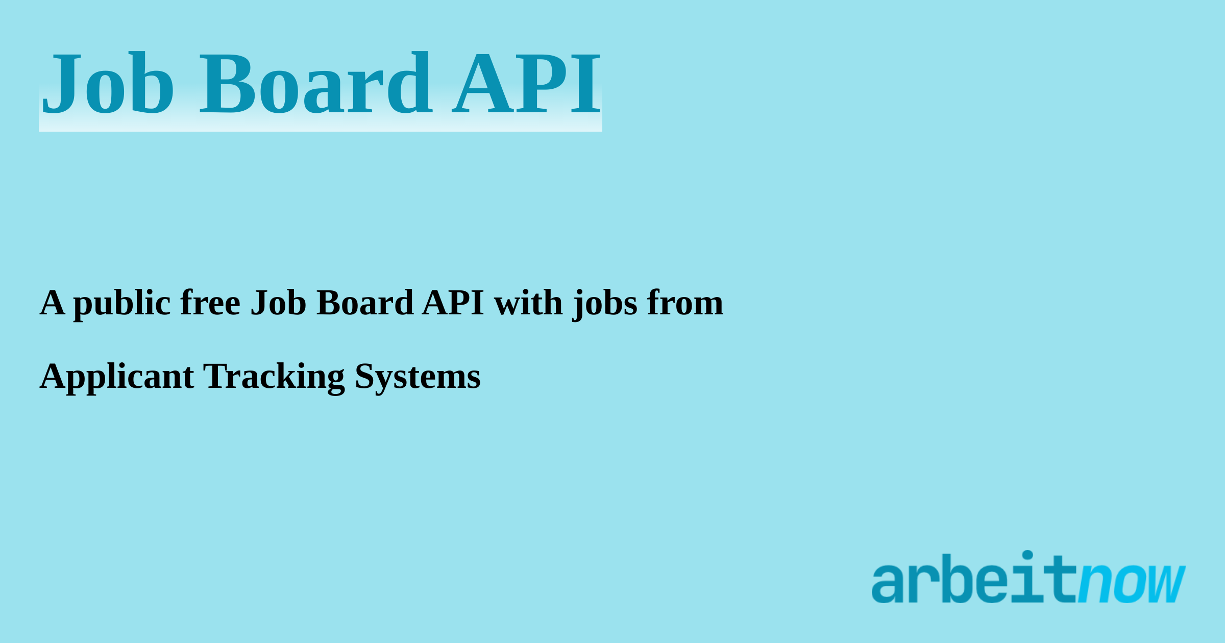 Job Board API